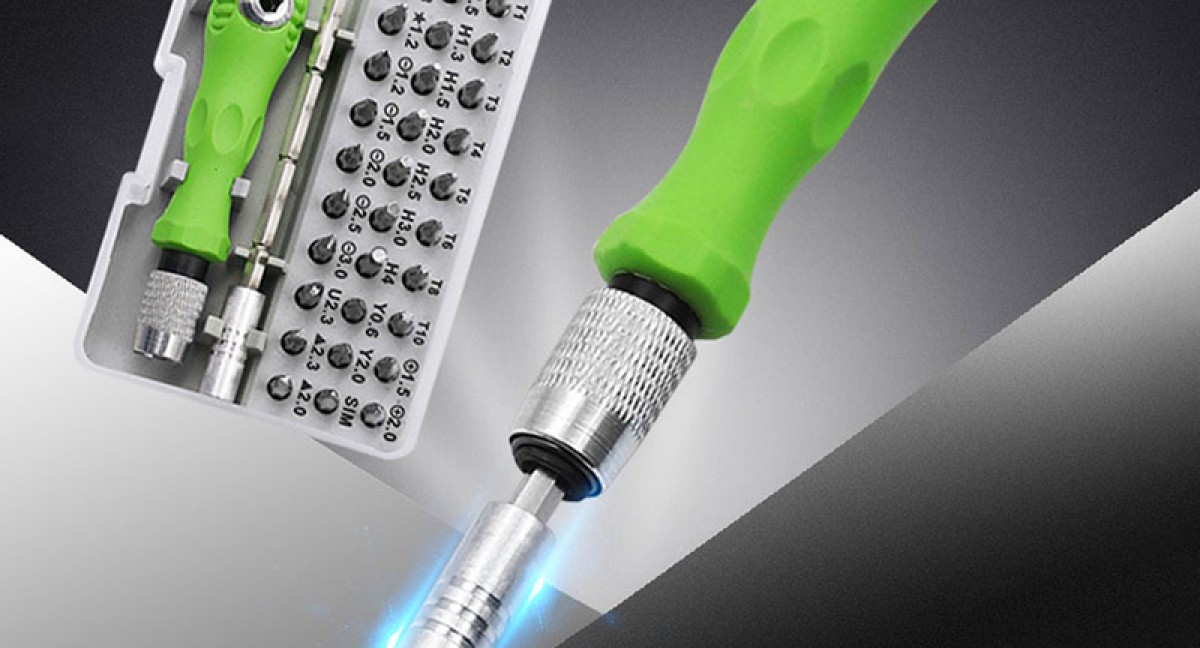 Bộ tua vít mini đa năng 32 trong 1 đầu lục giác tiện dụng