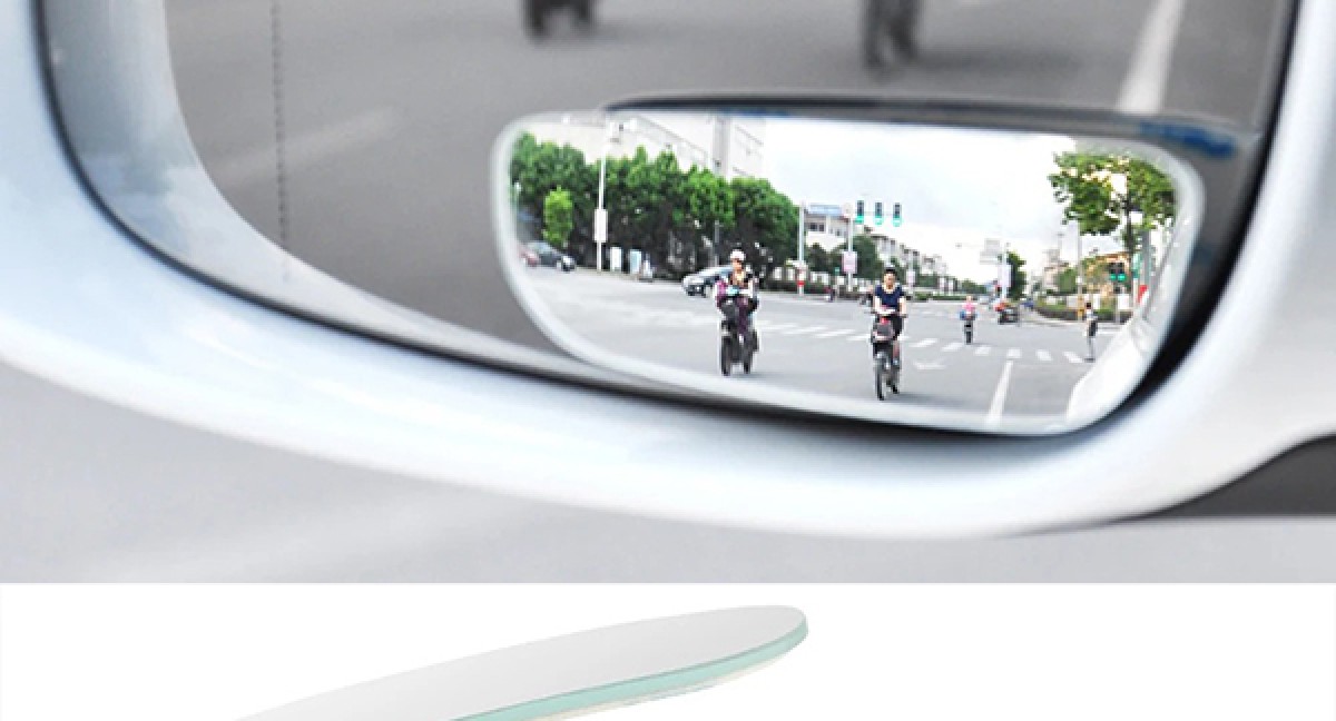 Gương cầu lồi ô tô hình chữ nhật quan sát 360 độ